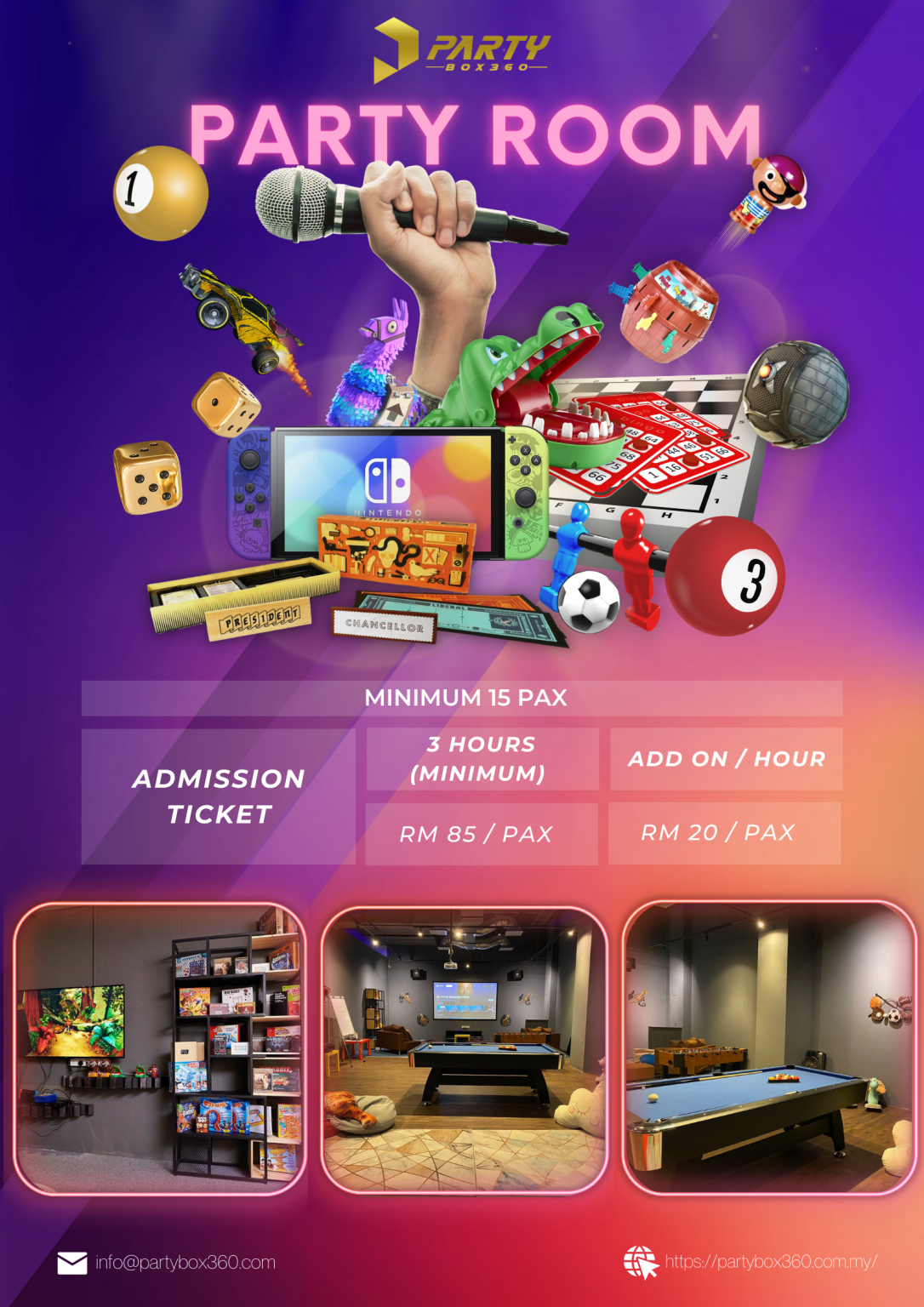 Party Room - Partybox360